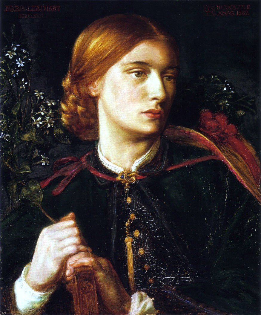 Dante Gabriel Rossetti Portrait of Maria Leathart Oil Painting ...