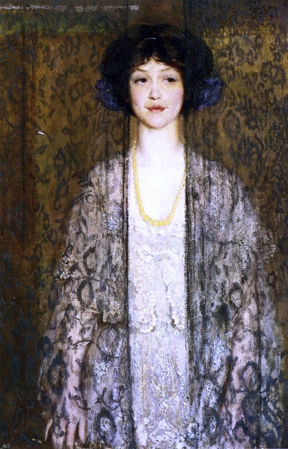 Phillip Leslie Hale La Donna (also known as Mi Velata) Oil Painting ...