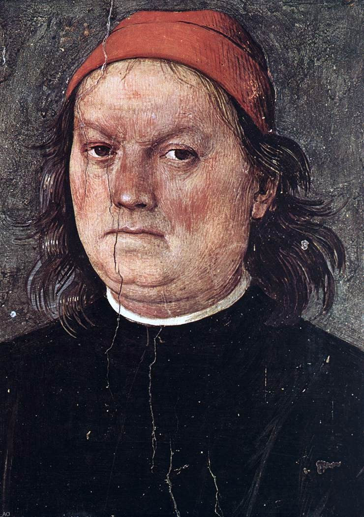 Pietro Perugino Self-Portrait Oil Painting – OilPaintingsForSale.com