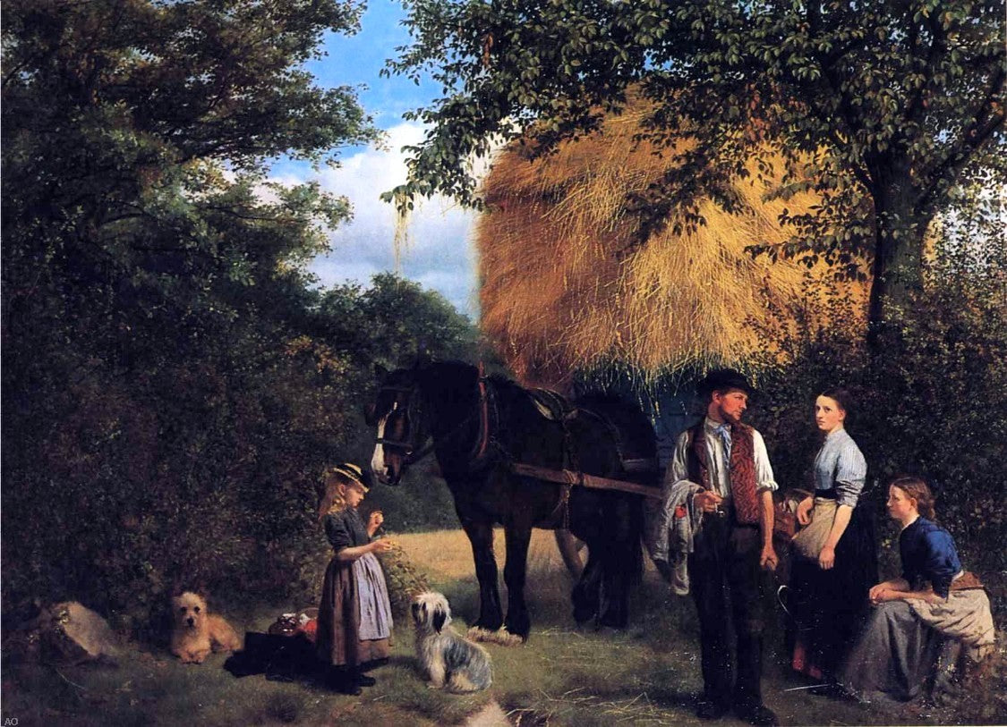 William Edward Millner The End of the Day Oil Painting ...