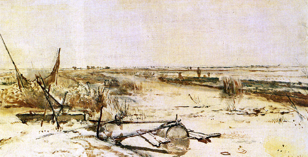 Paul Constantine Gabriel A View Of The Kamper Veenderij (Het ...