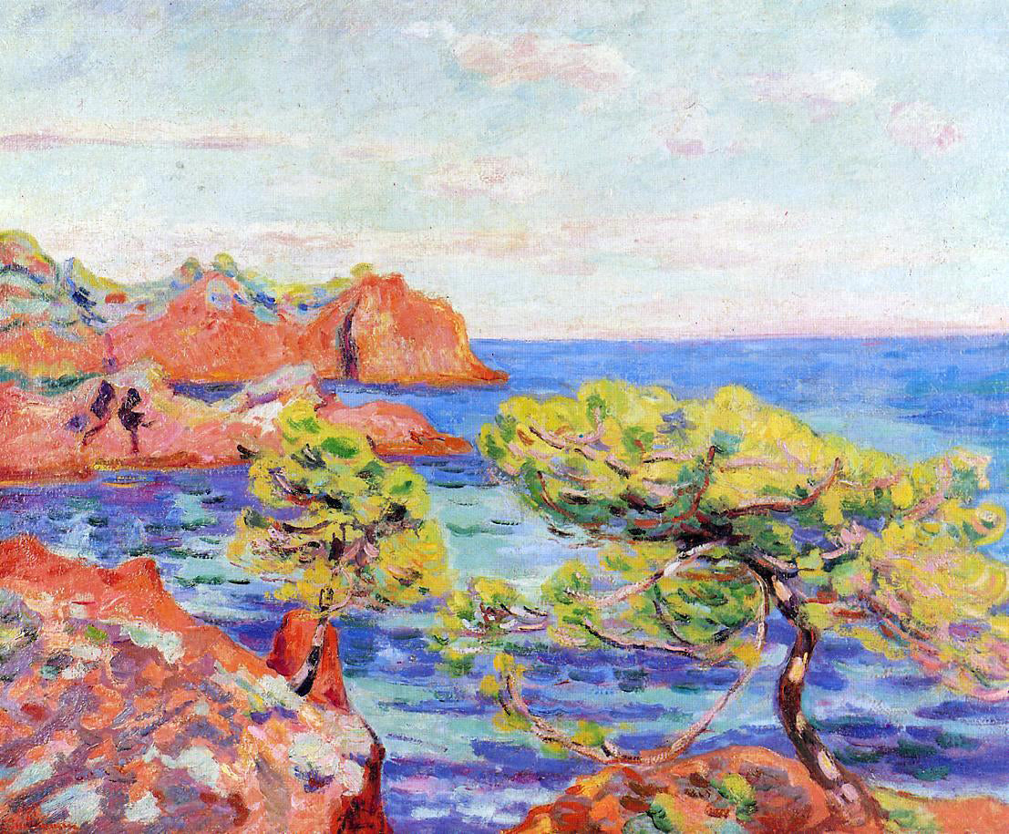 Armand Guillaumin Le Trayas Oil Painting – OilPaintingsForSale.com