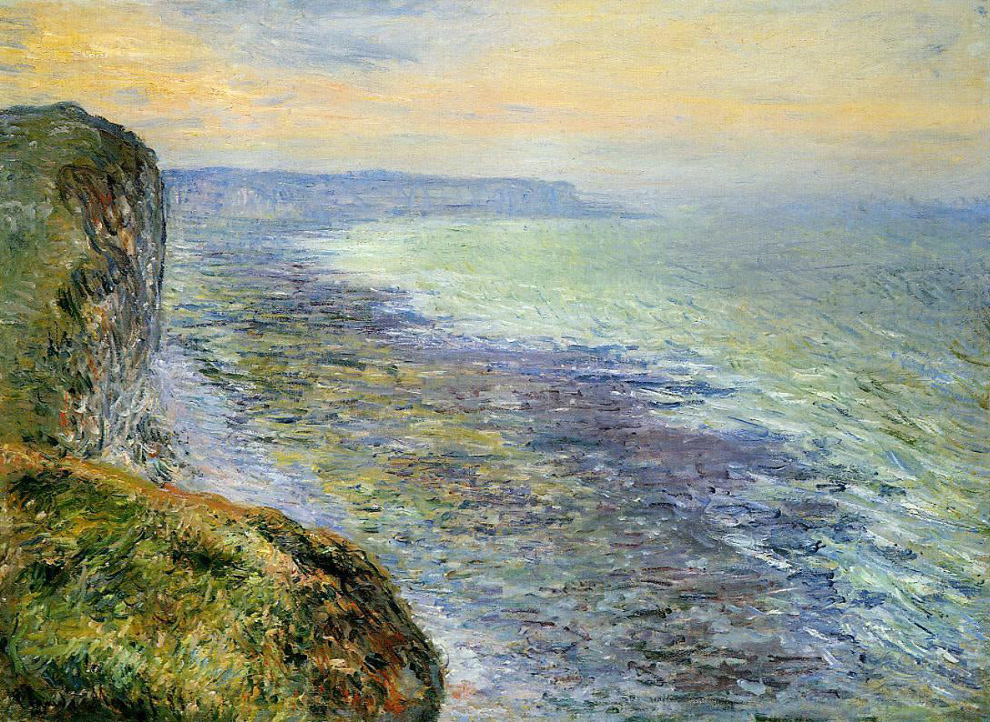 Claude Oscar Monet Seascape near Fecamp Oil Painting ...