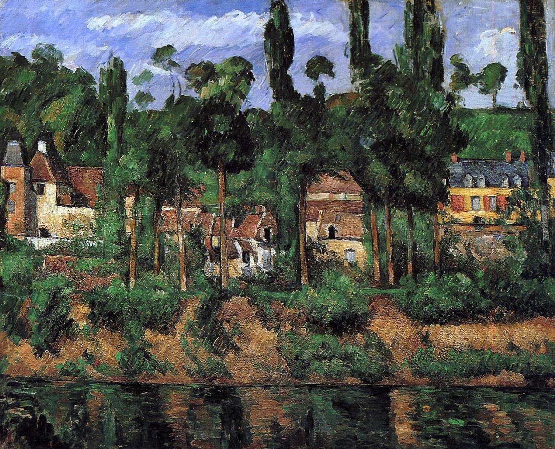 Paul Cezanne The Chateau de Madan Oil Painting – OilPaintingsForSale.com
